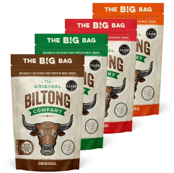 Biltong Bag - 1KG Four Flavour Bundle – The Original Biltong Company